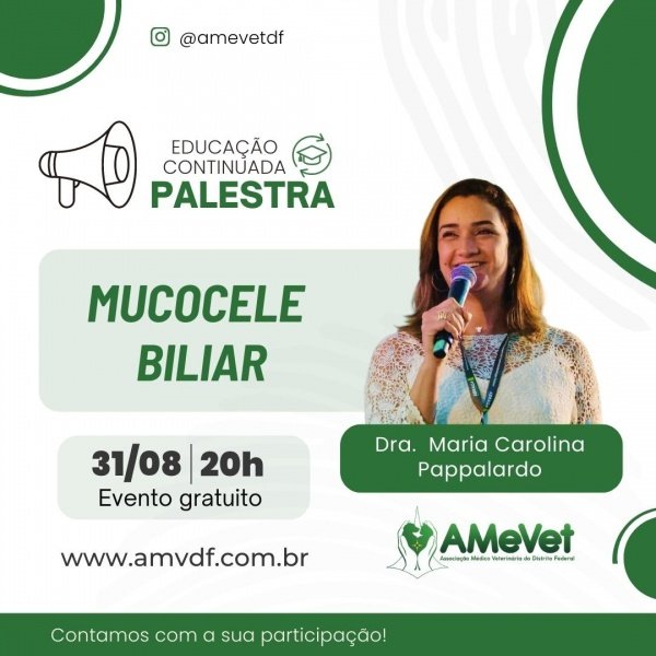 MUCOCELE BILIAR - DRA MARIA CAROLINA PAPPALARDO - online - Sympla
