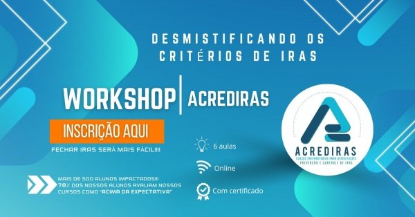 Workshop Desmistificando os Critérios de IRAS - online - Sympla