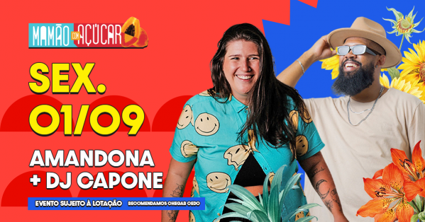 01/09 (Sexta Feira) | Amandona e banda + DJ Capone em Belo Horizonte ...