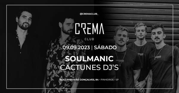 Crema Club 09.09 em São Paulo - Sympla