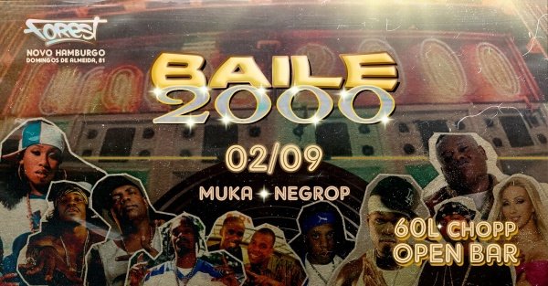 BAILE 2000 em Novo Hamburgo - Sympla