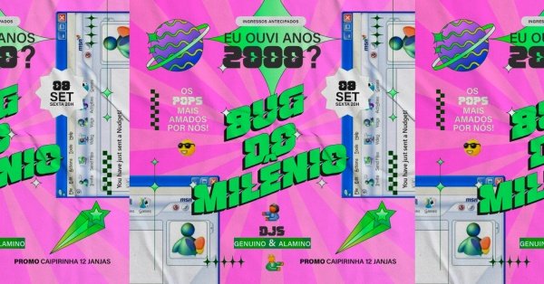 BUG DO MILÊNIO | eu ouvi anos 2000? em Uberaba - Sympla