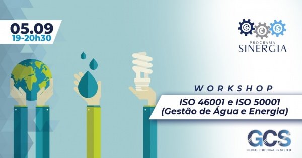 Programa Sinergia - ISO 46001 e ISO 50001 (Gestão de Água e Energia ...