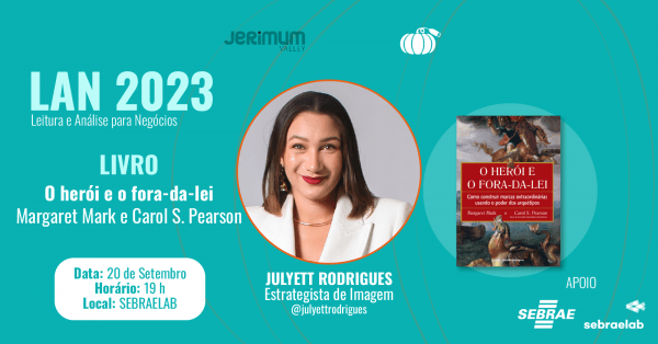 LAN com o livro O herói e o fora-da-lei em Natal - Sympla