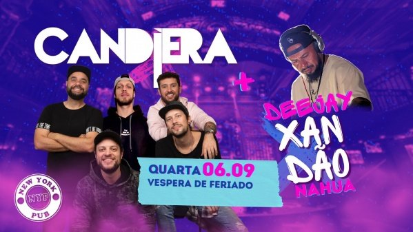CANDIERA + DJ XANDÃO em Poços de Caldas - Sympla