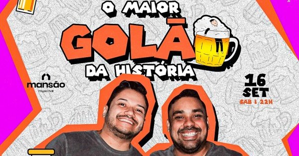 16-09 - O MAIOR GOLÃO DA HISTÓRIA - PH E A 8 ANOS em Ipatinga - Sympla