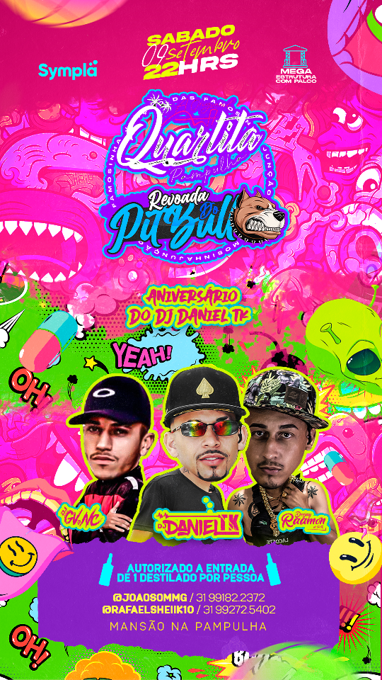 A Juncão das Famosinhas | Quartita da Pampulha vs Revoada do PitBull • BDAY Dj TK em Belo ...