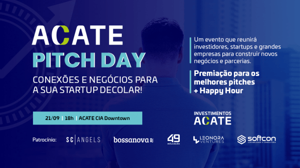 ACATE Pitch Day em Florianópolis - Sympla
