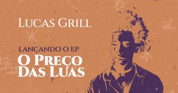 LUCAS GRILL l LANÇAMENTO "O PREÇO DAS LUAS" NA AUDIO REBEL em Rio de ...