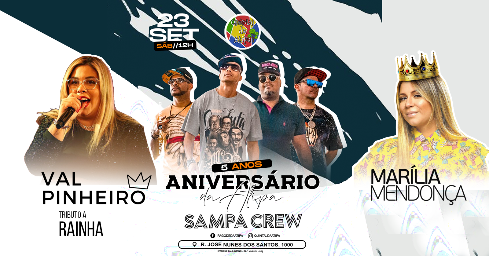 Val Pinheiro e Sampa Crew em São Paulo - Evento ON