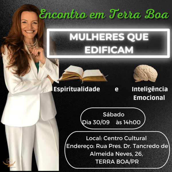 MULHERES QUE EDIFICAM em Terra Boa - Sympla