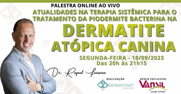 PALESTRA ONLINE: ATUALIDADES NA TERAPIA SISTÊMICA PARA O TRATAMENTO DA ...