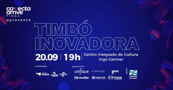 TIMBÓ INOVADORA em Timbó - Sympla