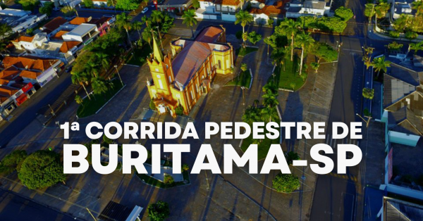1ª CORRIDA PEDESTRE DE BURITAMA-SP em Buritama - Sympla