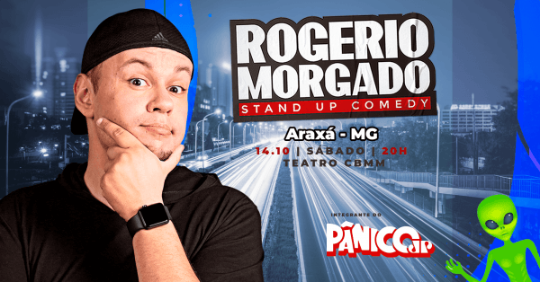 Rogério Morgado ''STAND UP COMEDY'' (CANCELADO) em Araxá - Sympla