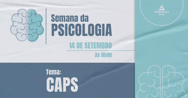 Semana da Psicologia - CAPS em Osasco - Sympla