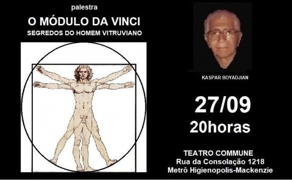 O MODULO DA VINCI "Segredos do Homem Vitruviano" em São Paulo - Sympla