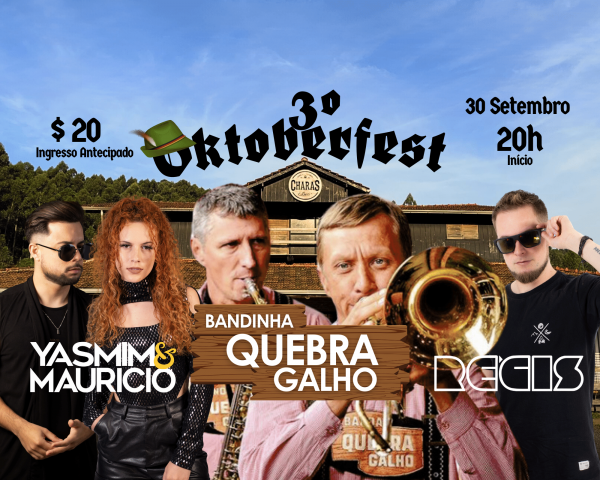 3º Oktoberfest do Charas em Barão - Sympla