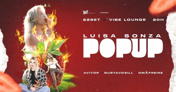 POP UP // Luisa Sonza em Manaus - Sympla