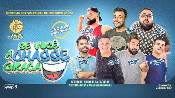 Se Você aCHASSE Graça - Com Daniel Curi em Rio de Janeiro - Sympla