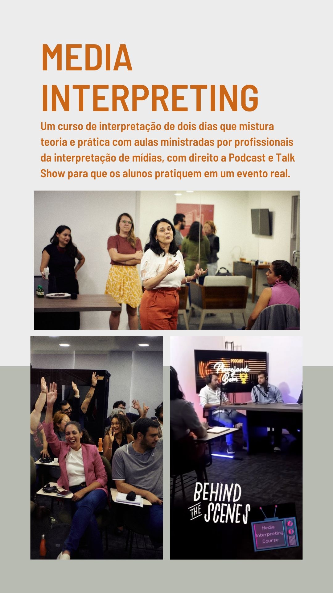 Media Interpreting Course 2025 em São Paulo - Sympla