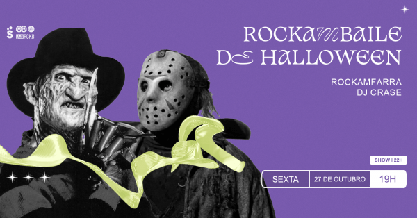 Rockambaile de Halloween: Rockamfarra e DJ Crase na Casa Rockambole em ...