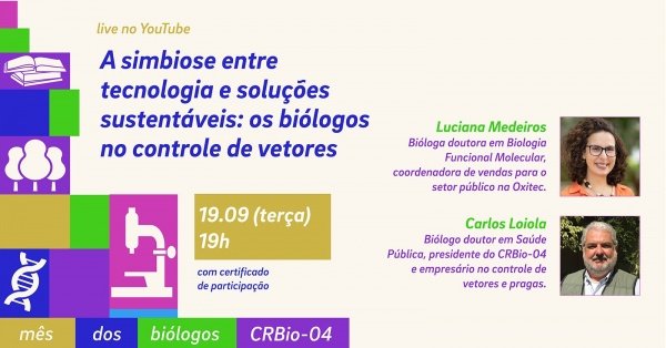 Live "A simbiose entre tecnologia e soluções sustentáveis: os biólogos ...
