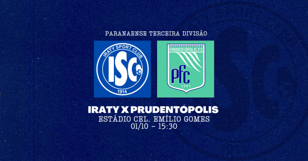 Iraty Sport Club X Prudentópolis Futebol Clube em Irati - Sympla
