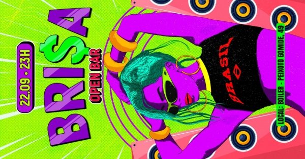 BRI$A / SEXTA 22 DE SET AS 23H / BOILER em São Paulo - Sympla