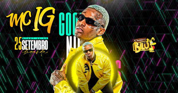 MC IG 25/09 em São Paulo - Sympla