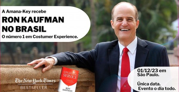 Workshop com Ron Kaufman no Brasil em São Paulo - Sympla