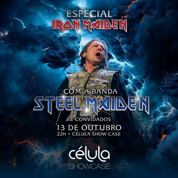 Especial Iron Maiden por Steel Maiden // 13.OUT sexta na Célula ...