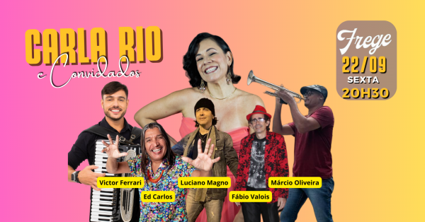 Carla Rio e Convidados em Recife - Sympla