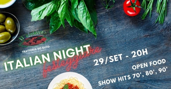 ITALIAN NIGHT FESTEGGIARE em Florianópolis - Sympla