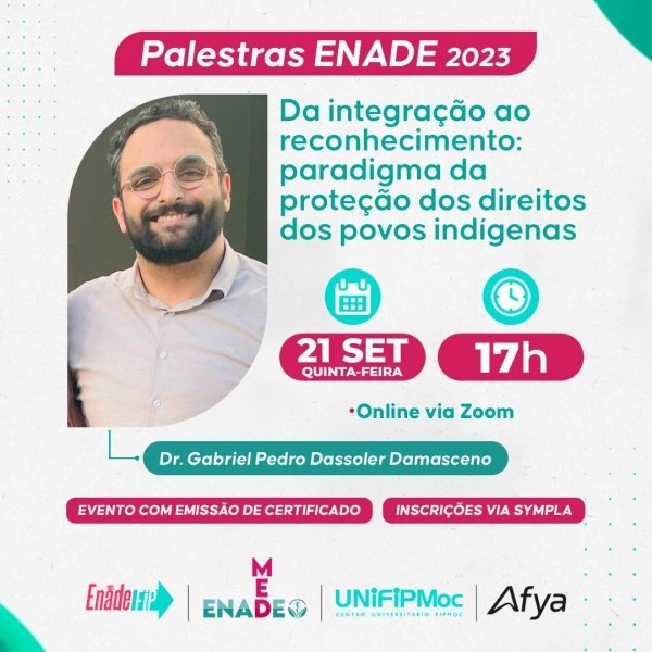 Palestras ENADE 2023 / Povos Indígenas - Prof Gabriel Damasceno ...