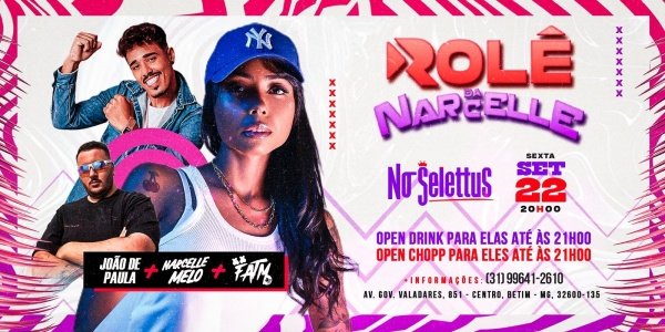 ROLÊ DA NARCELLE em Betim - Sympla
