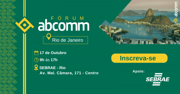 Fórum ABComm - Rio de Janeiro em Rio de Janeiro - Sympla