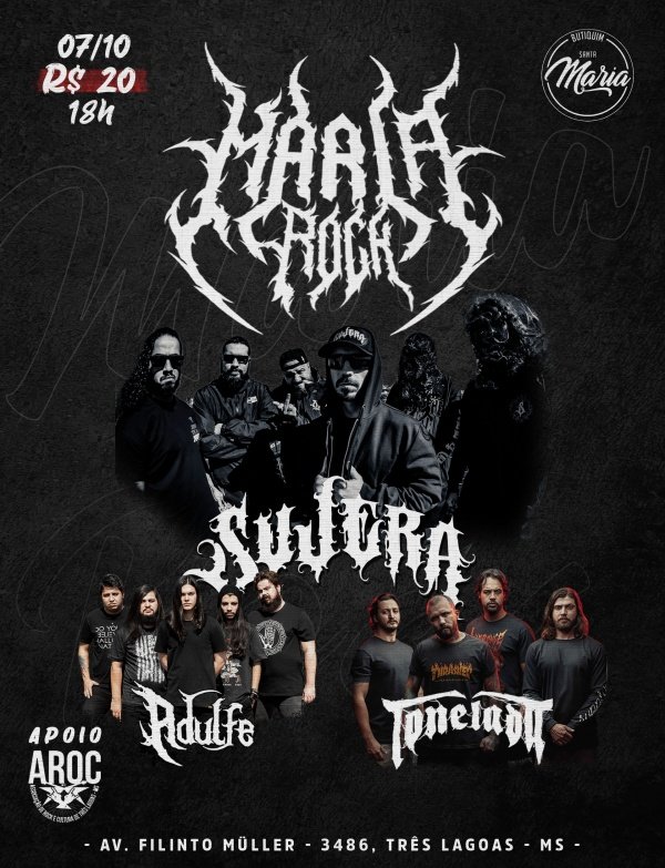 2º Maria Rock em Três Lagoas - Sympla