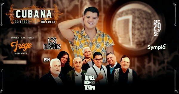 CUBANA DO FREGE em Recife - Sympla