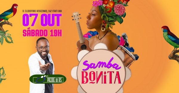 Samba Bonita segunda edição em São Paulo - Sympla