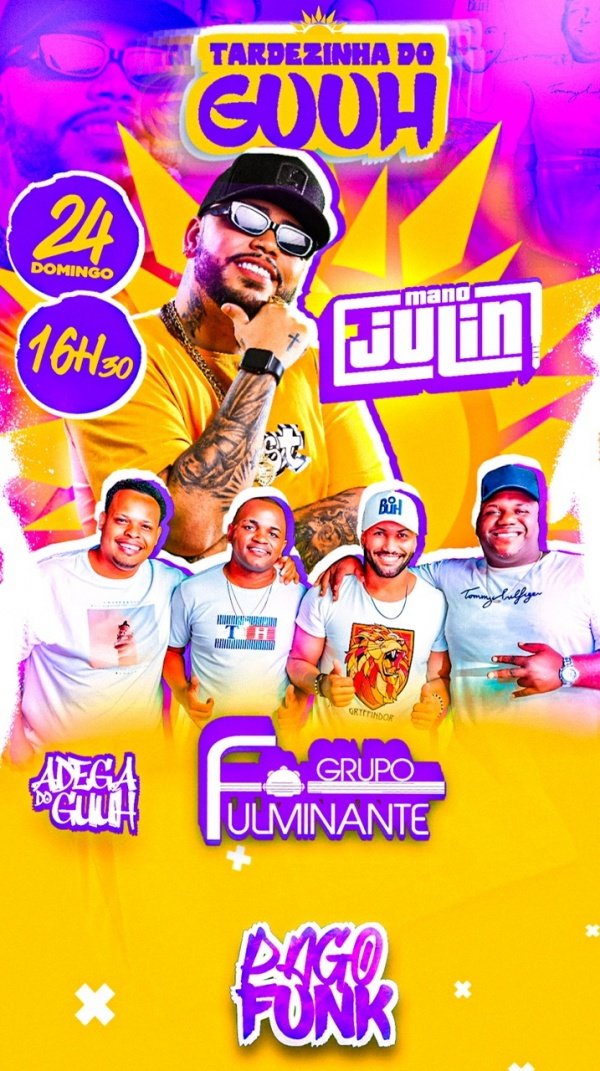 Tardezinha Do Guuh (Pagofunk) em Ribeirão das Neves - Sympla