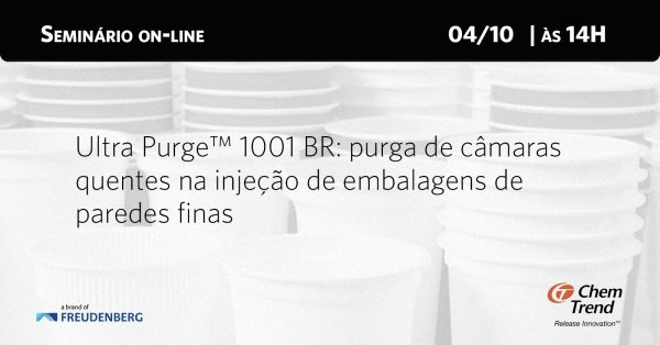 Ultra Purge 1001 BR: purga de câmaras quentes na injeção de embalagens ...