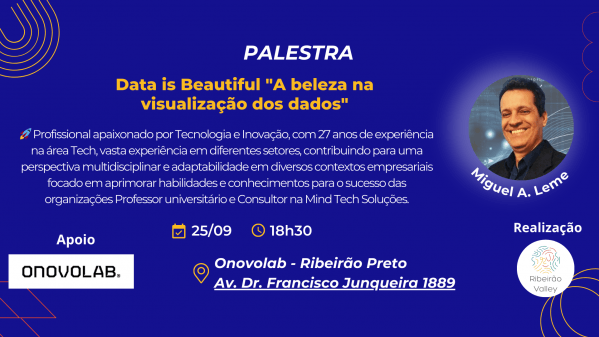 Data is Beautiful "A beleza na visualização dos dados" em Ribeirão ...