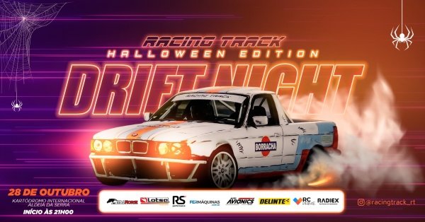 Racing Track 28/10 - Drift Night - EDIÇÃO HALLOWEEN em Itapevi - Sympla