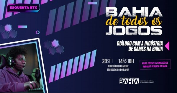 DIÁLOGO COM A INDÚSTRIA DE GAMES NA BAHIA em Salvador - Sympla