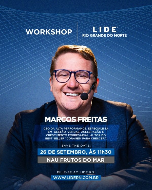 WORKSHOP COM MARCOS FREITAS em Natal - Sympla