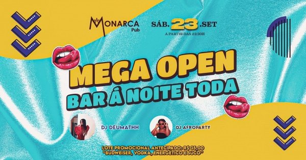 MEGA OPEN em Campo Grande - Sympla