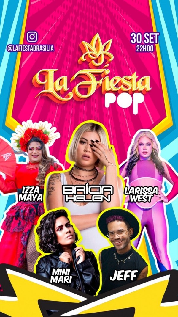 La Fiesta Pop em Brasília - Sympla