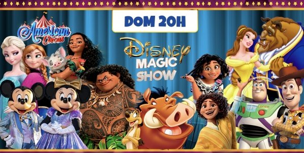 Disney Magic Show|Domingo 20h em Sorocaba - Sympla