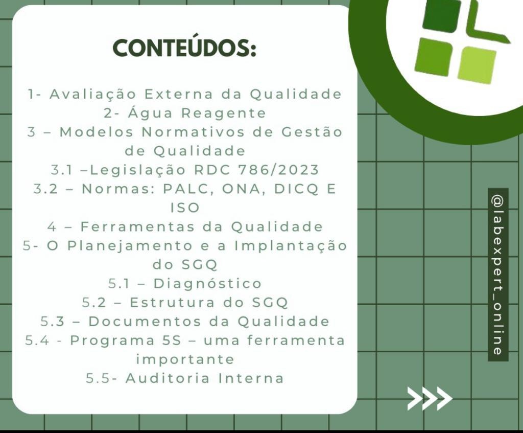 Módulo 4: Roteiro para implantação do Sistema de Gestão de Qualidade em ...